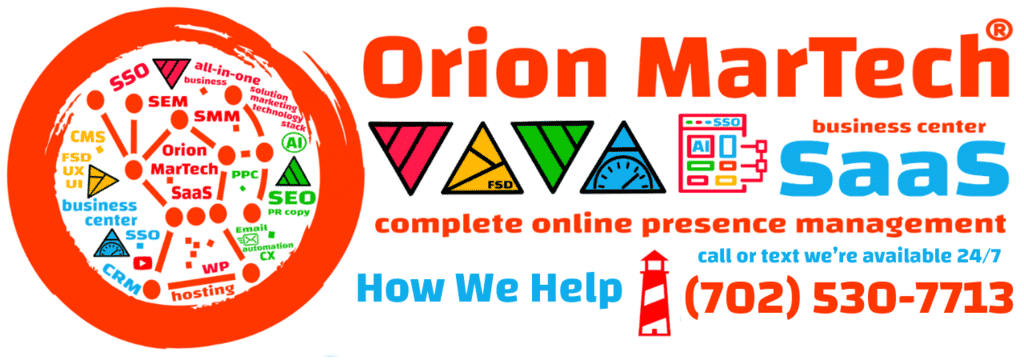 How We Help - MarTech Software & Services + Team | Orion MarTech